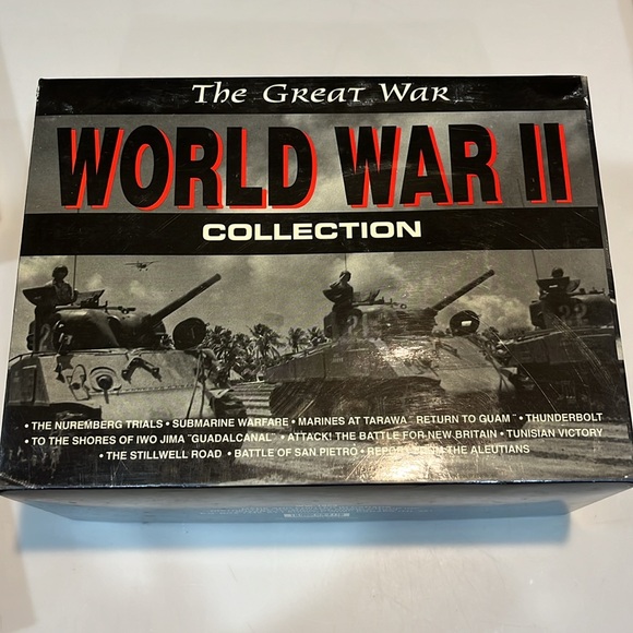 Media | World War Ii Collection Vhs Movies | Poshmark